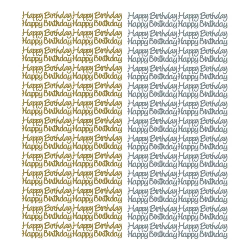 Happy Birthday Sticker - Etsy