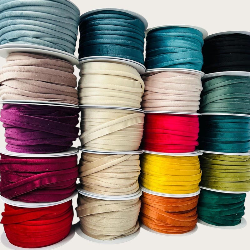 Fabric Yellow Thick Trim - Etsy UK