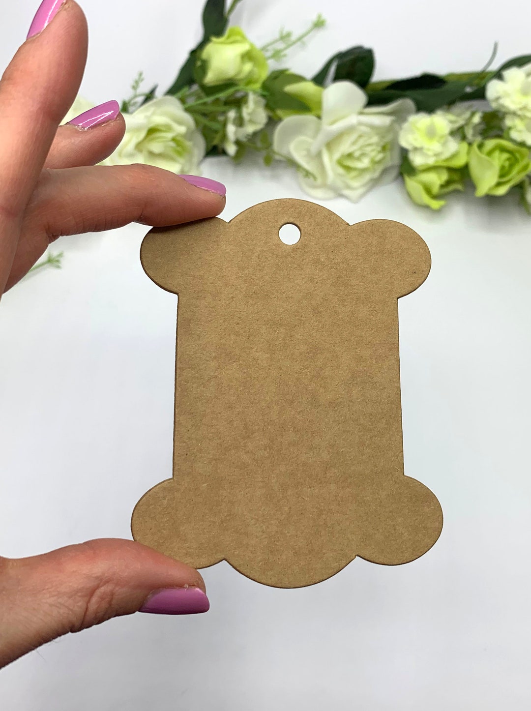 Kraft Card Bobbins, Large Kraft Card Spools, Winding Card for Ribbon ...