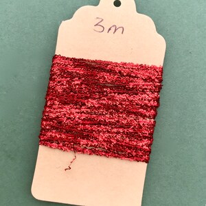 Metallic Tinsel String, Sparkly Christmas Gift Wrap String, Gold ...