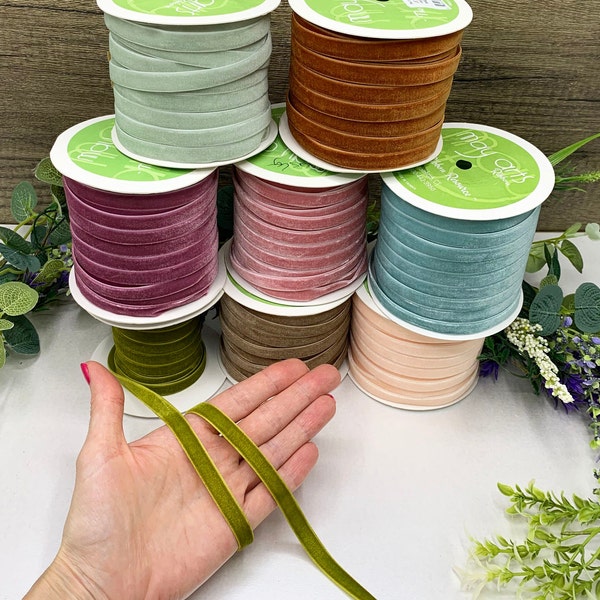 Velvet Ribbon for Wedding Invitations - Etsy
