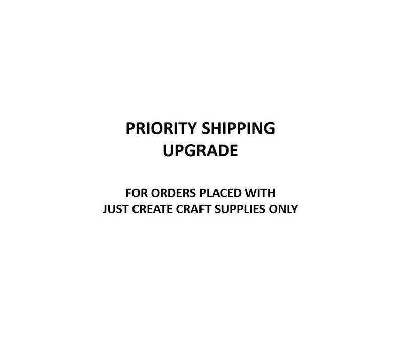 SHIPPING UPGRADE - Just Create Craft - Etsy