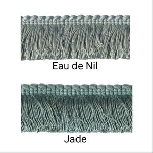 35mm Thick Brush Fringe Trim for Piping Cushions and Soft Furnishings ...