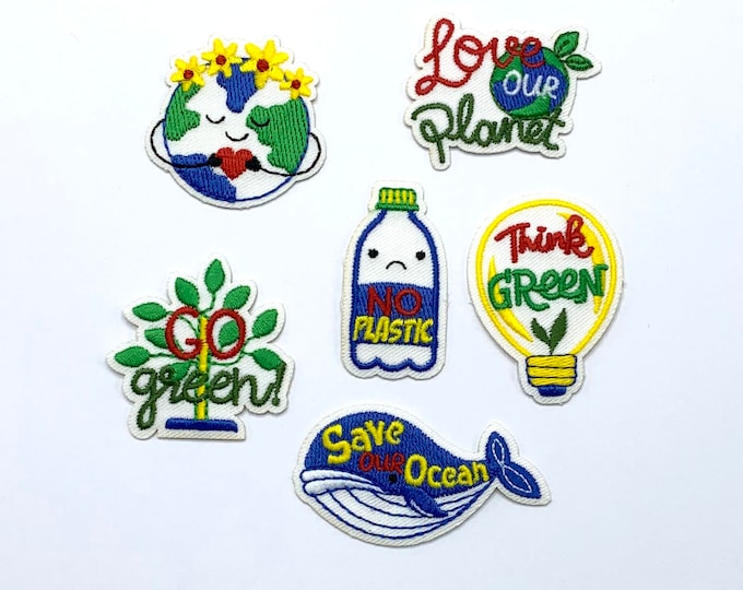 Lavender Patch, Pretty Floral Iron on Embroidered Patch, French ...