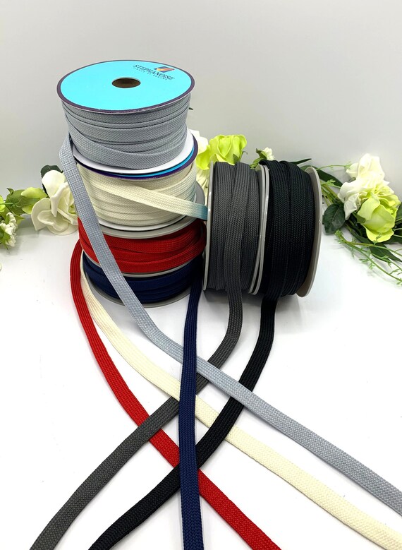 0.5 Inch Soft Flat Tubular Braid Drawstring for Hoods and | Etsy UK