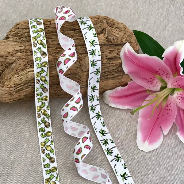 Palm Tree Ribbon - Etsy