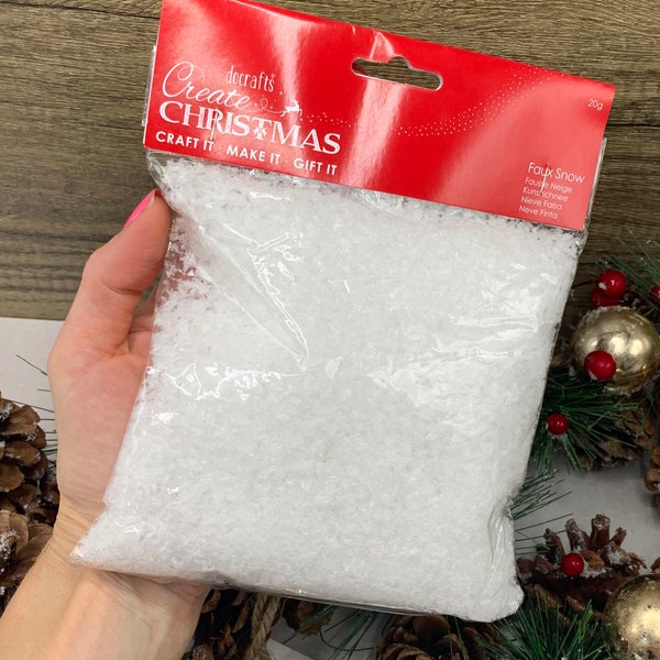 Faux Snow - Etsy