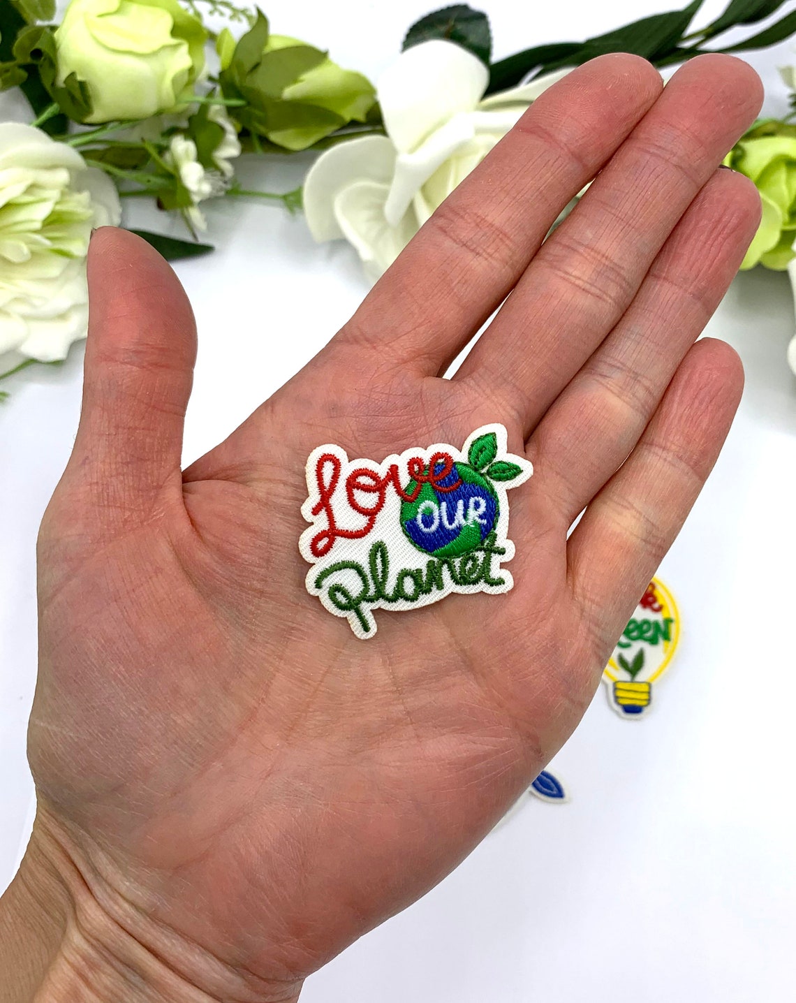 Eco Warrior Patches Iron on Save the Planet Awareness Badges | Etsy