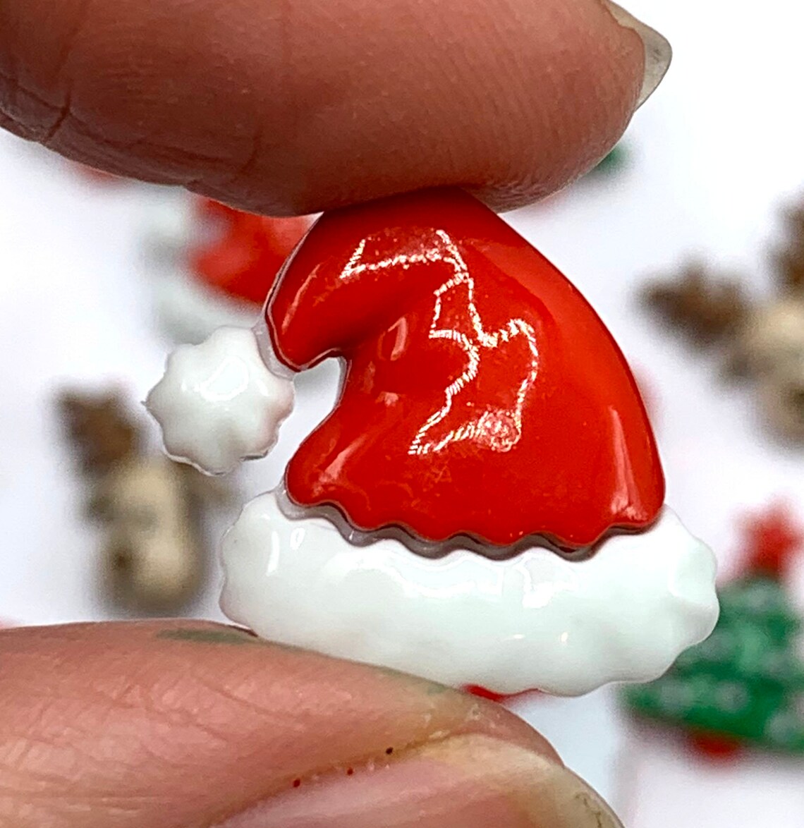 Christmas Buttons Reindeer Santa Clause Christmas Tree and - Etsy