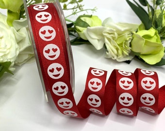 Smiley Face Ribbon - Etsy