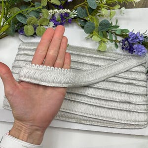 35mm Thick Brush Fringe Trim for Piping Cushions and Soft Furnishings ...