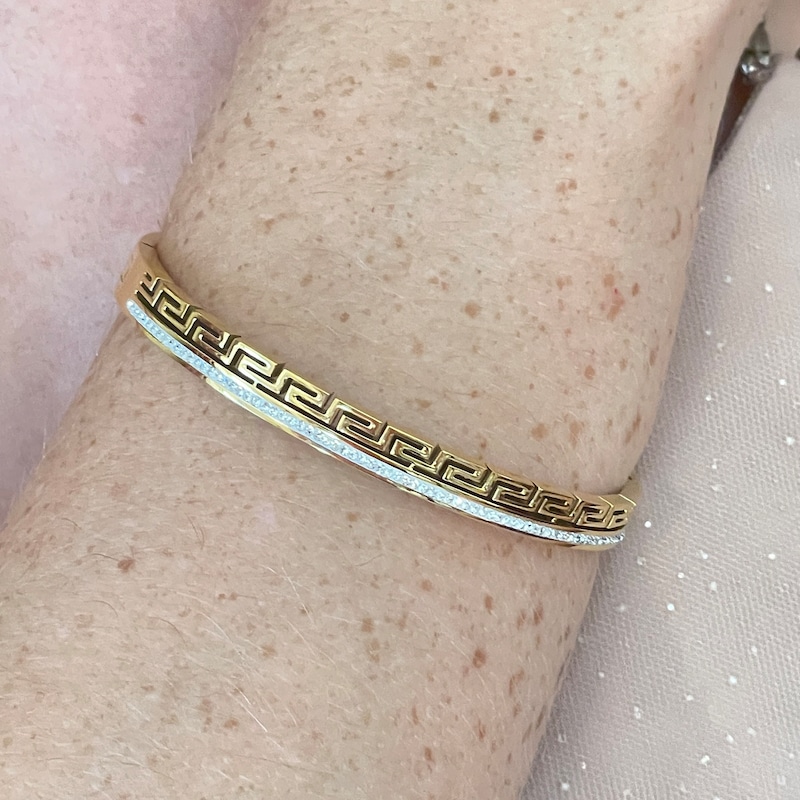 Greek Key Bracelet - Etsy