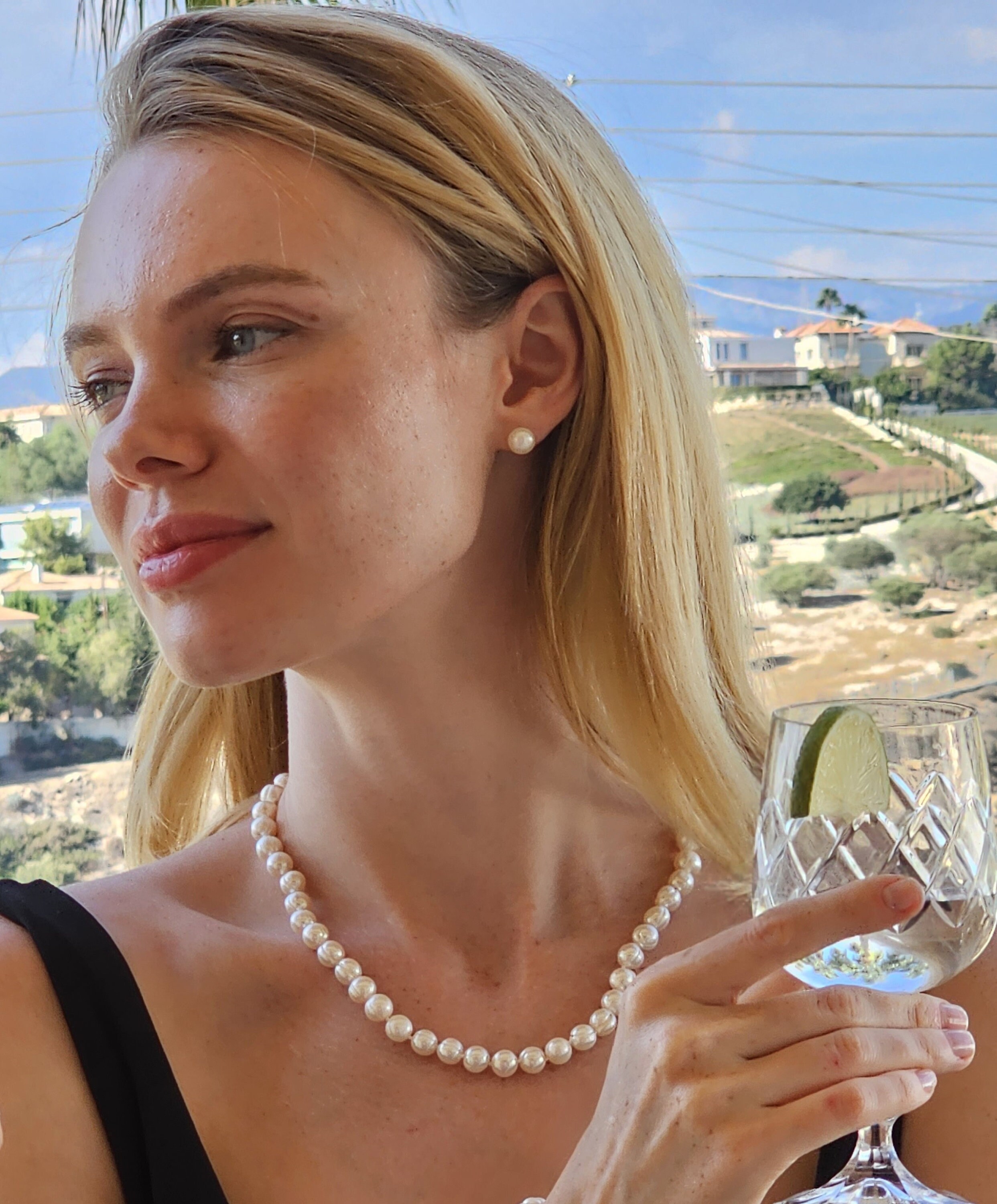 Japanese Pearls Akoya Pearl Necklace NATURAL Pearl Necklace Pearl ...