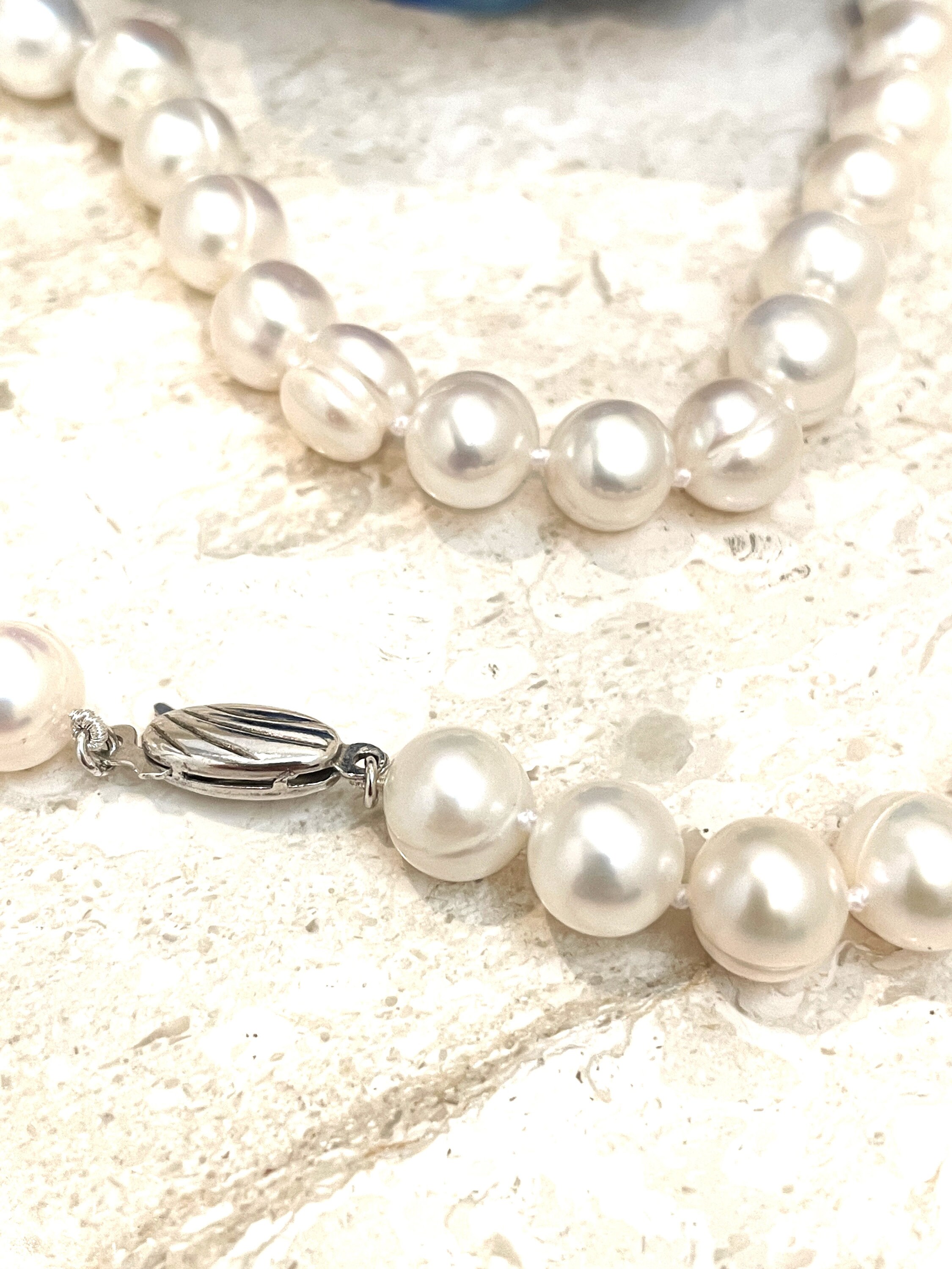 Japanese Pearls Akoya Pearl Necklace NATURAL Pearl Necklace Pearl ...