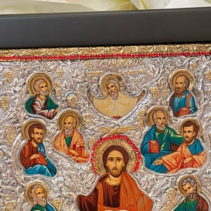 GOLD Lord Jesus Christ Orthodox Icon Byzantine Icon Religious Decor ...