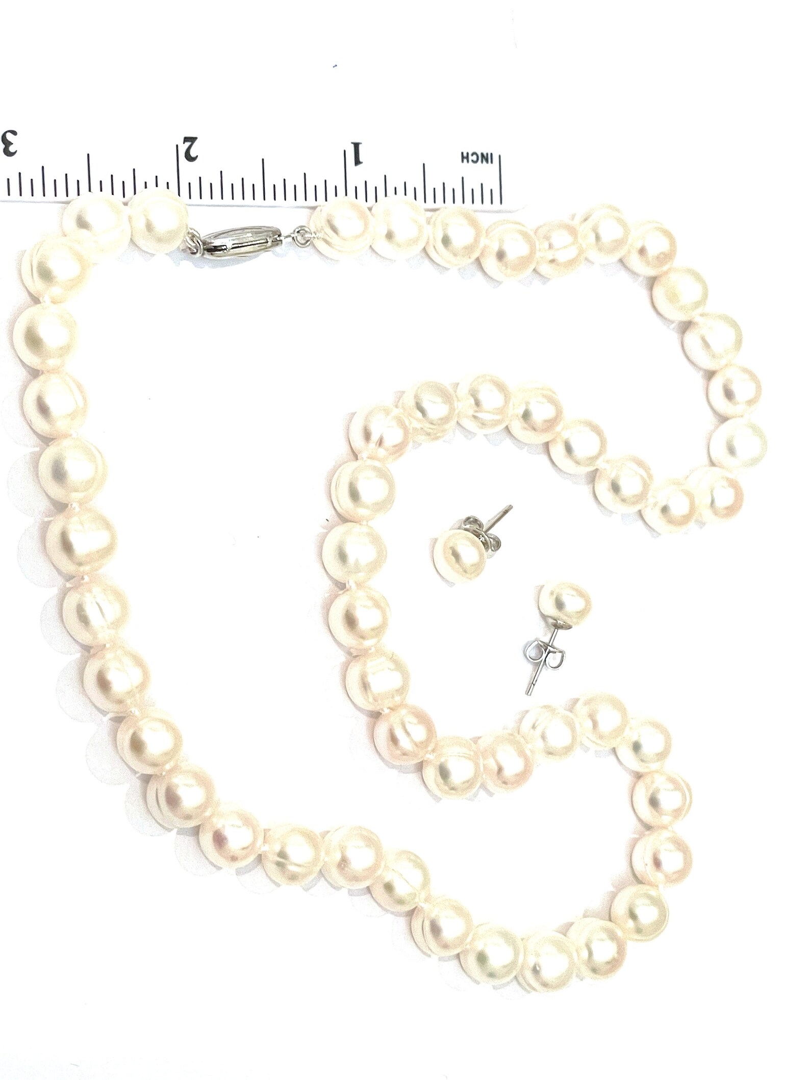 Japanese Pearls Akoya Pearl Necklace NATURAL Pearl Necklace Pearl ...