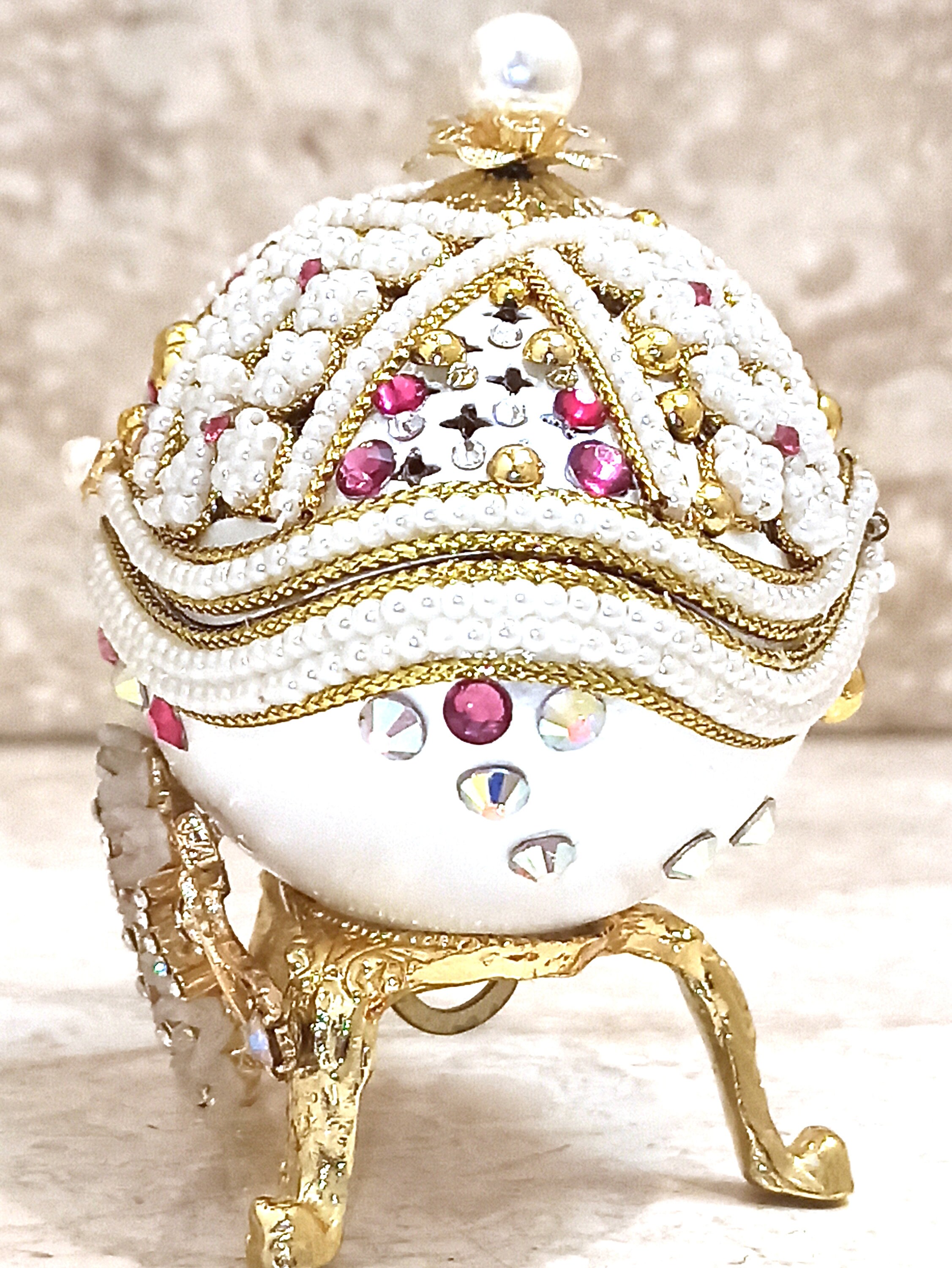 Faberge Egg Ballerina Music Box LUXURY Baby Shower Gift for Newborn ...