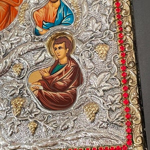 GOLD Lord Jesus Christ Orthodox Icon Byzantine Icon Religious Decor ...