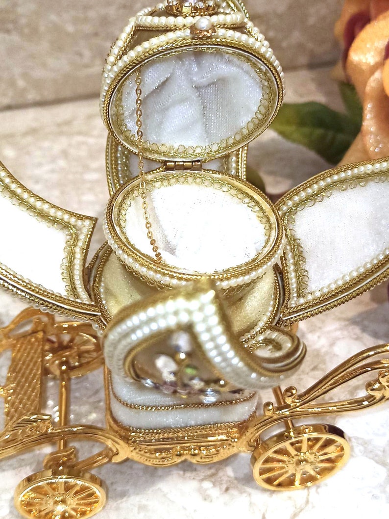 ONE ONLY 24K Faberge Design Egg Style Unique Collector - Etsy