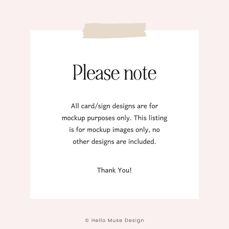 Scalloped Card Mockup PSD: Invitation Stationery Template - Etsy