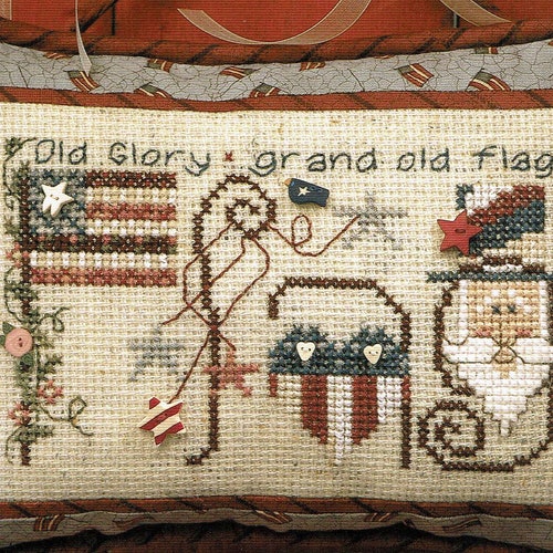 Flag by Shepherd's Bush Counted Cross Stitch Pattern/chart | Etsy