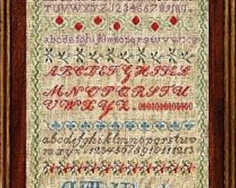 Elizabeth Furniss 1836 by Hands Across the Sea Samplers Counted Cross ...