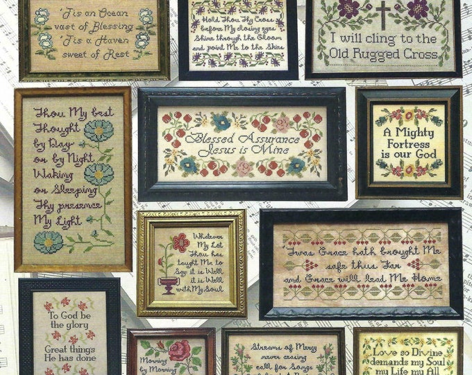 Sunday Stitches by Heartstring Samplery Counted Cross Stitch Pattern ...