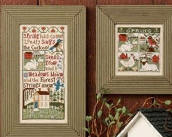 The Prairie Schooler SPRING HAS COME Counted Cross Stitch Pattern ...