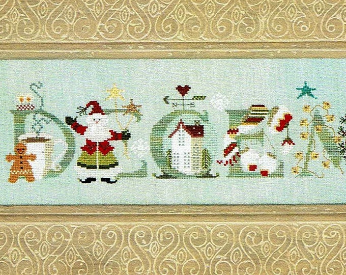 December by the Cricket Collection Counted Cross Stitch Pattern/chart ...