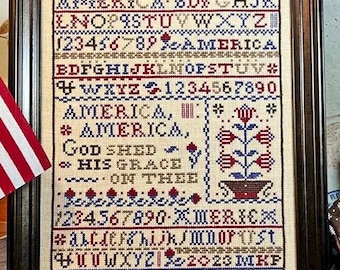 Susan Rambo 1839 Sampler by Cross-point Designs Counted Cross Stitch ...