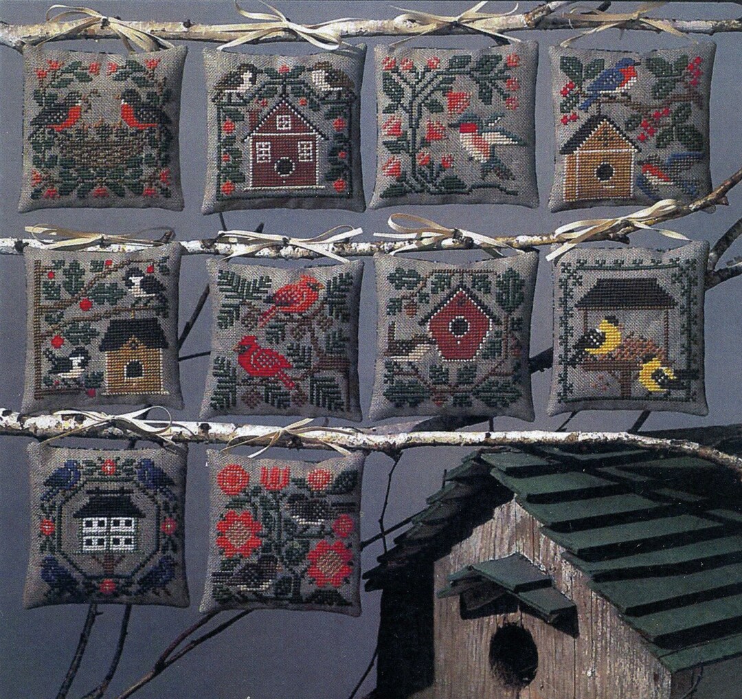 Prairie Birds by Prairie Schooler Counted Cross Stitch Pattern/chart - Etsy