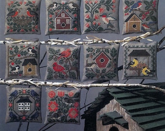 Village Sampler by Prairie Schooler Counted Cross Stitch - Etsy