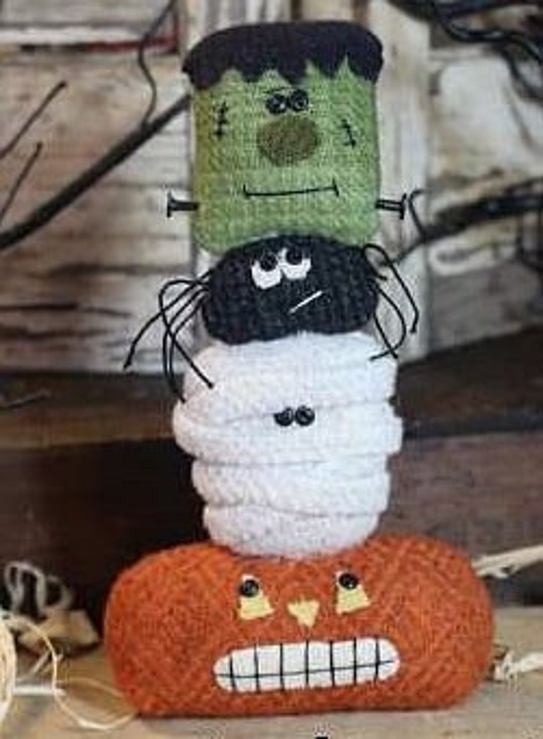 Scary Halloween PATTERN to Sew (not a Finished Product) by Cottonwood ...