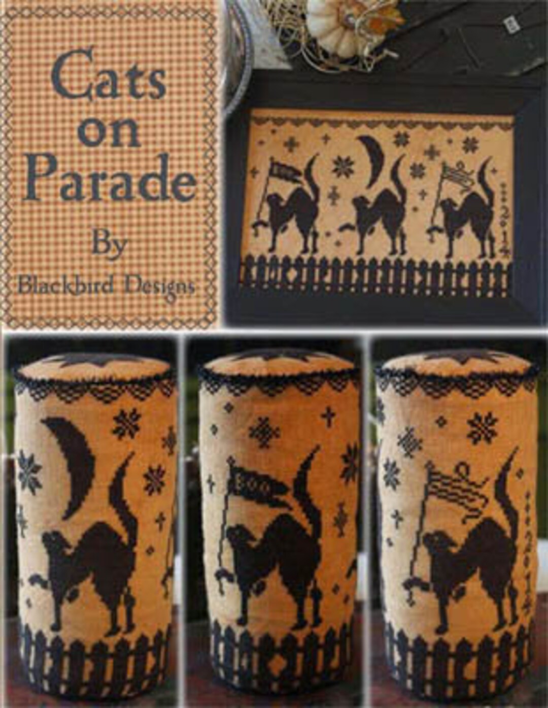 Cats on Parade by Blackbird Designs Counted Cross Stitch Pattern/chart ...
