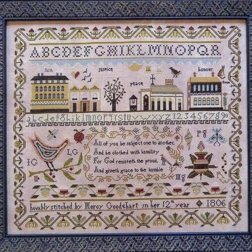Band Sampler Cross Stitch | Etsy