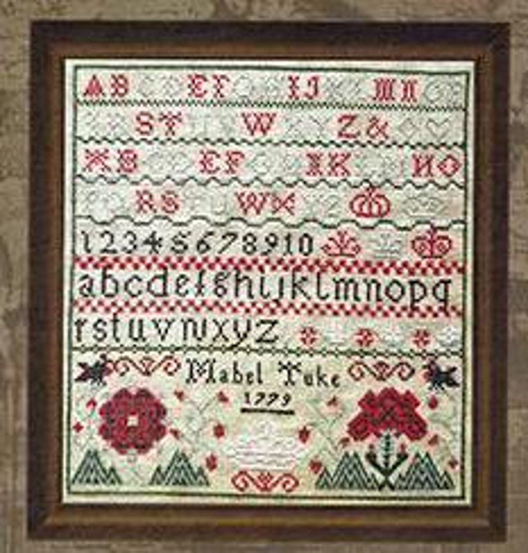 Mabel Tuke 1779 by Sassafras Samplers Counted Cross Stitch Pattern ...