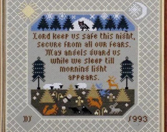 Prayer Sampler by Moira Blackburn Counted Cross Stitch Pattern/chart - Etsy