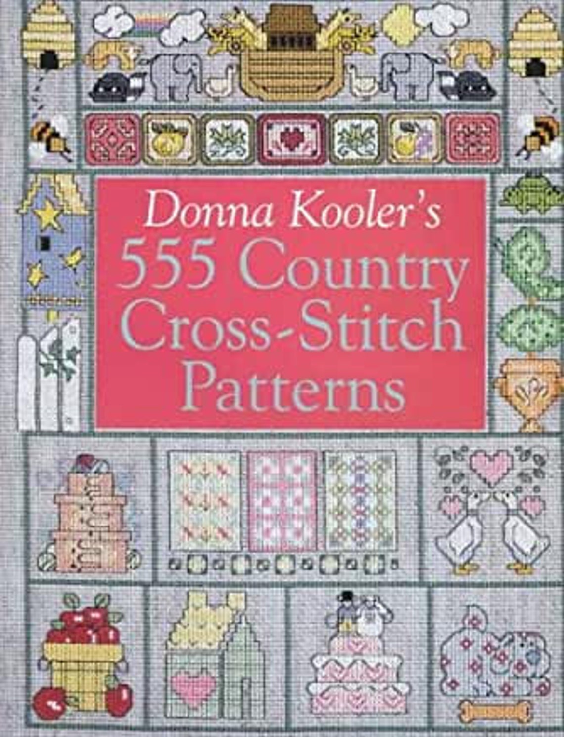 Donna Kooler's 555 Country Cross-stitch Hardcover June | Etsy