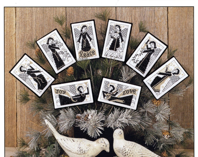 Blackwork Angels by Prairie Schooler Counted Cross Stitch Pattern/chart ...