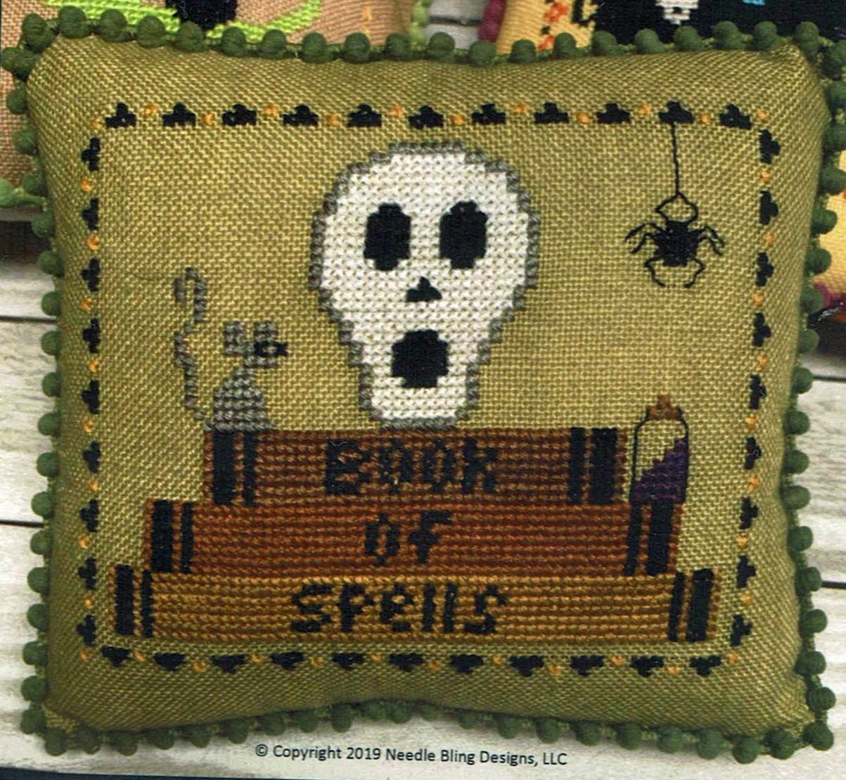 Book of Spells by Needle Bling Counted Cross Stitch - Etsy