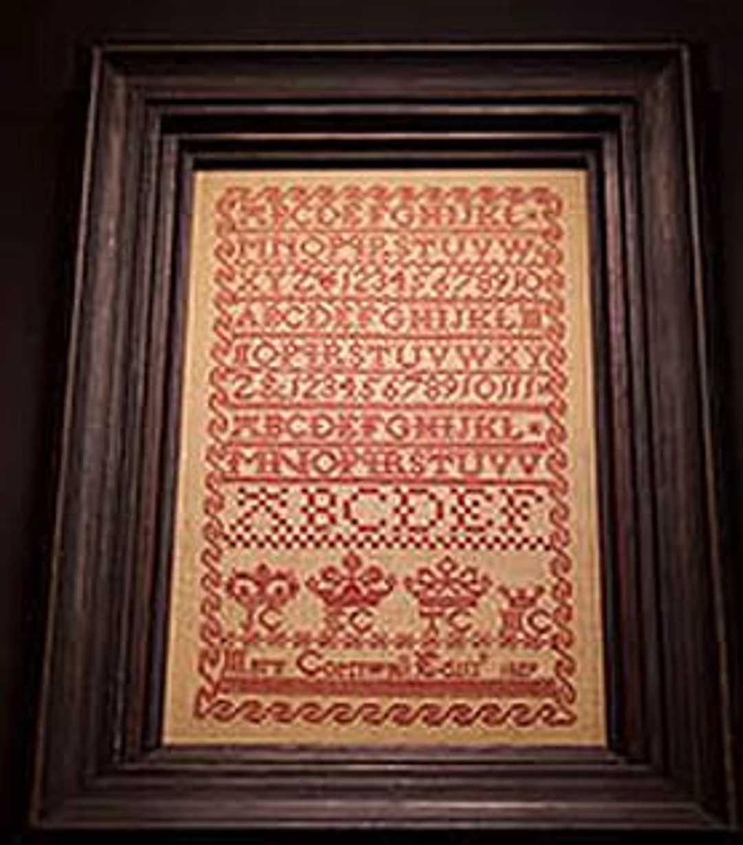 Mary Cornwall 1827 by Hands Across the Sea Samplers Counted Cross ...