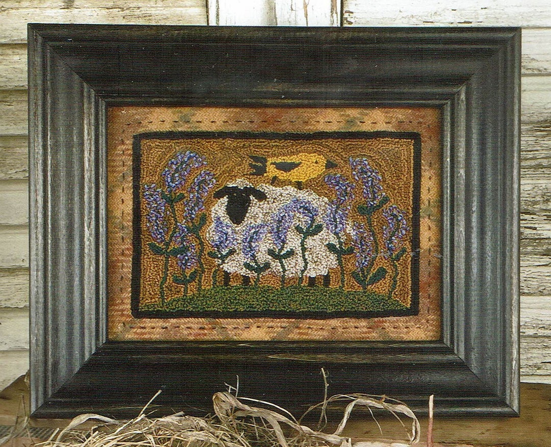 Soft Perch by Threads That Bind Punch Needle Pattern - Etsy