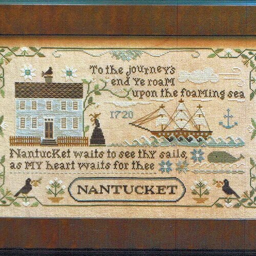Old Nantucket by Little House Needleworks Counted Cross Stitch - Etsy