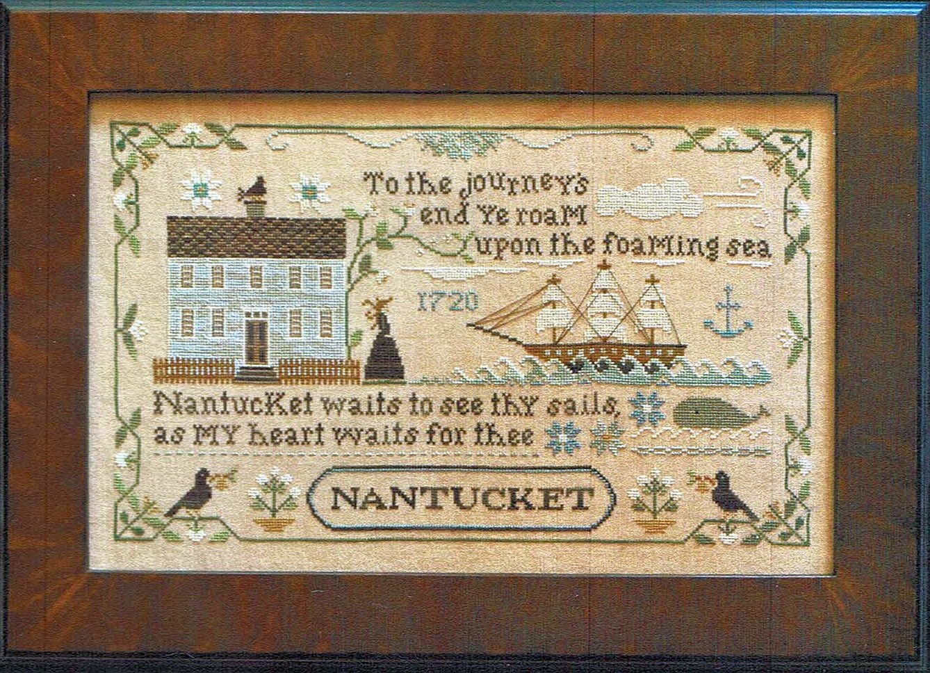 Old Nantucket by Little House Needleworks Counted Cross Stitch Pattern ...