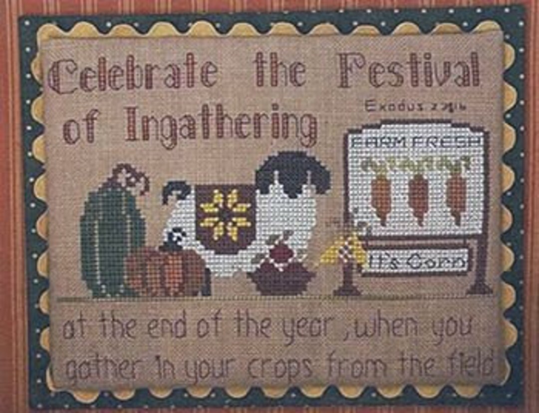 Festival of Ingathering by Mani De Donna Counted Cross Stitch Pattern ...