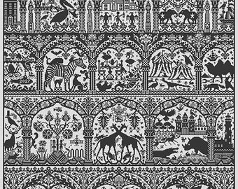 Long Dog Samplers Ragnarok Cross Stitch Pattern - Etsy