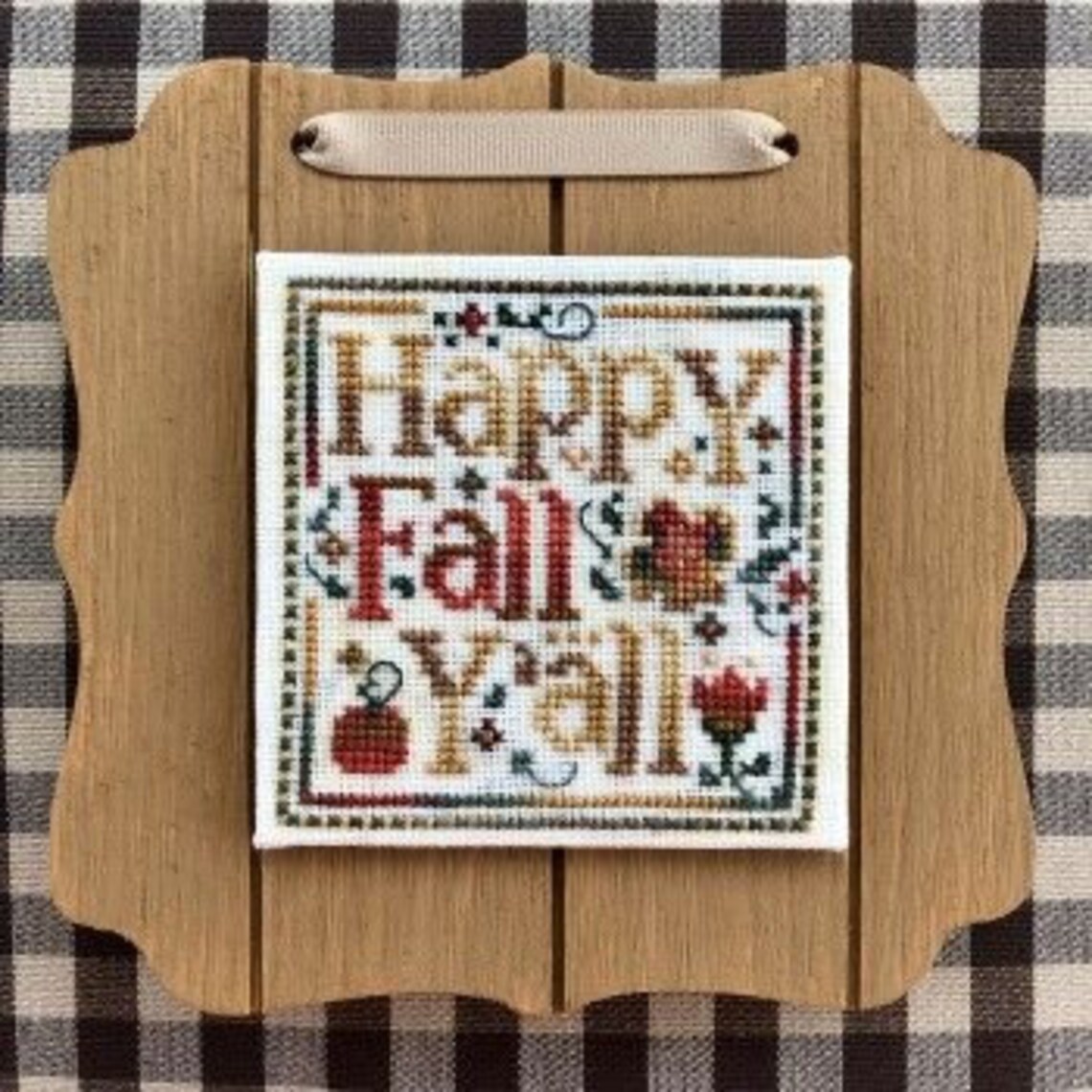 ZzzHappy Fall Y'all van Sweet Wing Studio geteld kruissteekpatroon ...