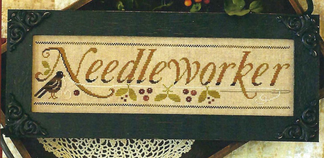 Needleworker by Little House Needleworks Counted Cross Stitch Pattern ...