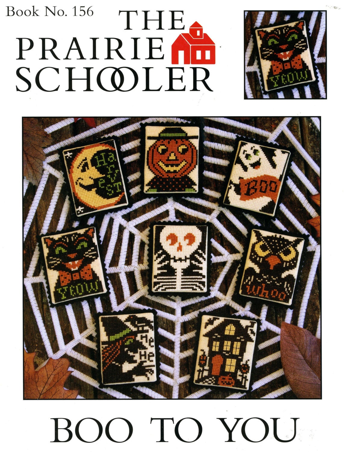 Boo to You by Prairie Schooler Counted Cross Stitch Pattern/chart - Etsy