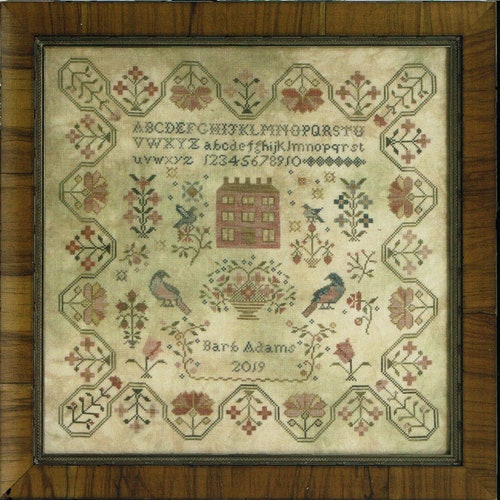 Basket of Cherries by Blackbird Designs Counted Cross Stitch | Etsy